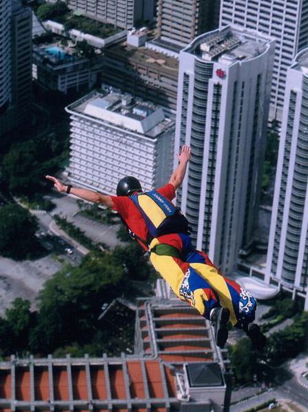 BASE Jumping Photo Gallery - Johnny Utah